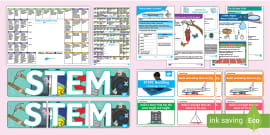 STEM Challenge Cards for Kids | Science Experiments - Twinkl