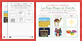 Guía de Trabajo: Escritura Creativa - La Historia de la Navidad