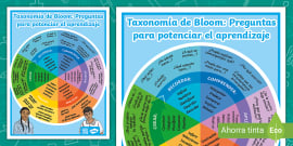 Preguntas de lectura guiada según la taxonomía de Bloom