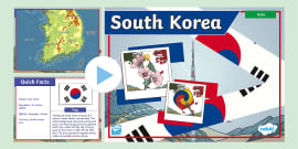 An Introduction to South Korea PowerPoint for 3rd-5th Grade