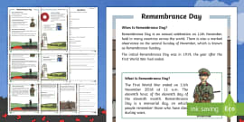 Remembrance Day Acrostic Poem Template | Remembrance Day