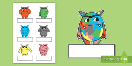 FREE! - Editable Monster Labels (Teacher-Made)