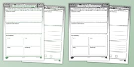 Grade 4 Learning Summary Template (teacher made) - Twinkl