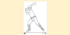 FREE! - Setanta and Boy Jumping Colouring Sheet | Colouring Sheets