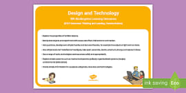 'We Are Learning To' Second Level Technology Display Poster