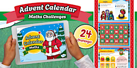 Advent Calendar Maths Challenges UKS2 | Christmas