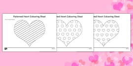 Heart Mindfulness Colouring Sheets (teacher made)