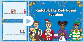 Rudolph the Red-Nosed Reindeer - Sign Language - Twinkl