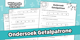 Wat is Getalpatrone? Werkkaart