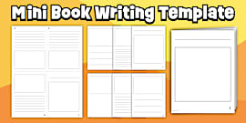 Template Writing Booklet – Teaching Resource - Twinkl