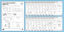 First Grade January Morning Work Bundle (Teacher-Made)