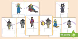 Rapunzel Story Map - (teacher made) - Twinkl