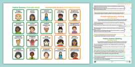 FREE! - *Printable Emotions Word Cards Ukrainian Translation*