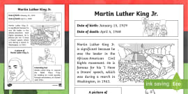 Martin Luther King Jr | PowerPoint Resource | Twinkl