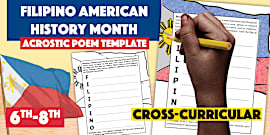 Filipino American History Month Word Search