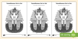 Tutankhamun Maze Activity (teacher made) - Twinkl