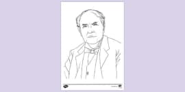 Thomas Edison Fact Cards (teacher made) - Twinkl