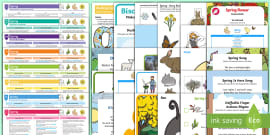 Spring Walk EYFS Adult Input Plan and Resource Pack