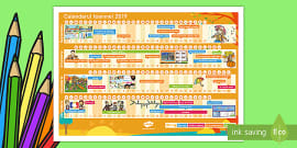 Calendar literar | Scriitori români | Twinkl (teacher made)