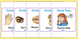 Social Situation (Sitting in Class) - social story, social