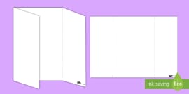 Blank Fold Flap Writing Template (teacher made)