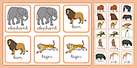A1 Tarjetas de vocabulario: Los oficios en inglés