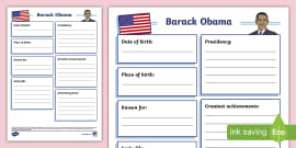 Who is Barack Obama? - Barack Obama Facts for Kids - Twinkl