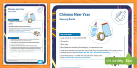 Chinese New Year Sensory Story (teacher made) - Twinkl
