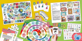 All About Me Board Games Pack | Emotional Literacy - Twinkl