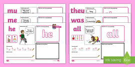 Phonics on the Farm Phase 3 Vowel Digraphs Worksheet