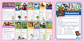 Writing Genres KS2 | Types Of Writing Posters (teacher made)
