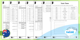 Year 4 Using Units of Measurement: Warm-Up Activities