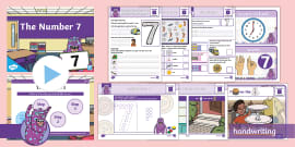 Twinkl Handwriting: Number Formation - The Number 2 Activity Pack