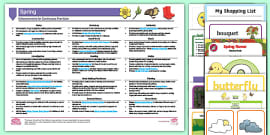 EYFS Spring Adult Input Planning and Resource Pack Reception