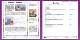 EYFS/KS1 Ramadan Kindness Calendar and Daily Cards