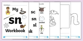 Sn Sound Differentiated Word Search (teacher made)