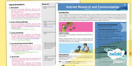 Internet Research Lesson Pack (Teacher-Made)