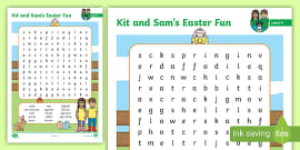 👉 French Easter Word Search - KS2 Resource (teacher made)