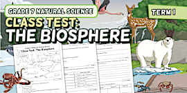 Grade 7 Natural Science Term 1 Biosphere Glossary