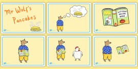 Pancake Shopping List Templates (teacher made)