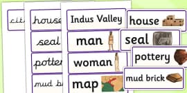 The Indus Valley Display Posters (teacher made)