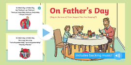 EYFS Father's Day PowerPoint - All About Father's Day