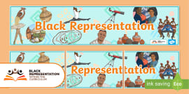 Black Representation: EYFS Parts of the Body Flash Cards