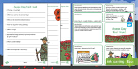 Anzac Day Activity Mat (Year 1 and 2) (teacher made)