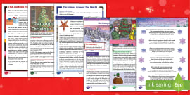 Christmas Around the World Reading Comprehension | PDF