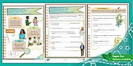 Suffixes -ate -ise -ify Application Worksheet / Worksheet
