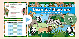 There is / There are Flashcard PowerPoint - KS1 - Twinkl