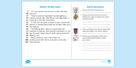 LKS2 Wildlife Wipeout Daily News 60-Second Read Activity Cards