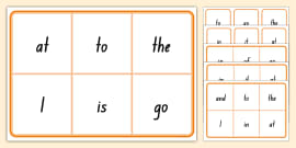 CVC Word Bingo Game - Teaching Resources (teacher made)