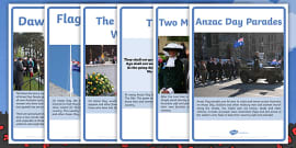 Anzac Day Display Timeline